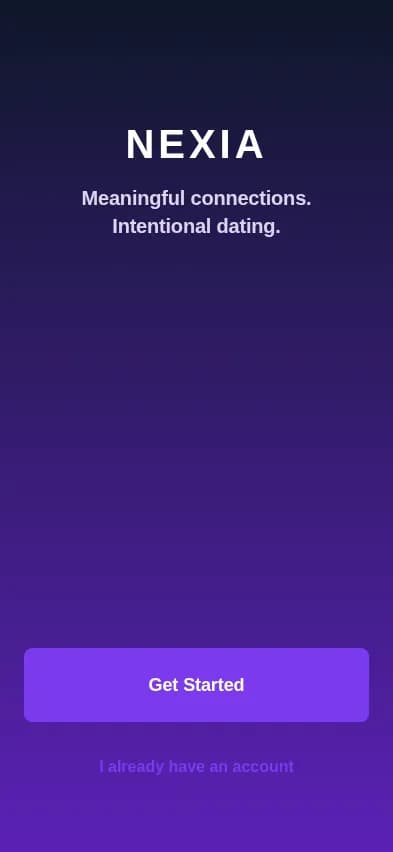 Nexia Romantic Connection App