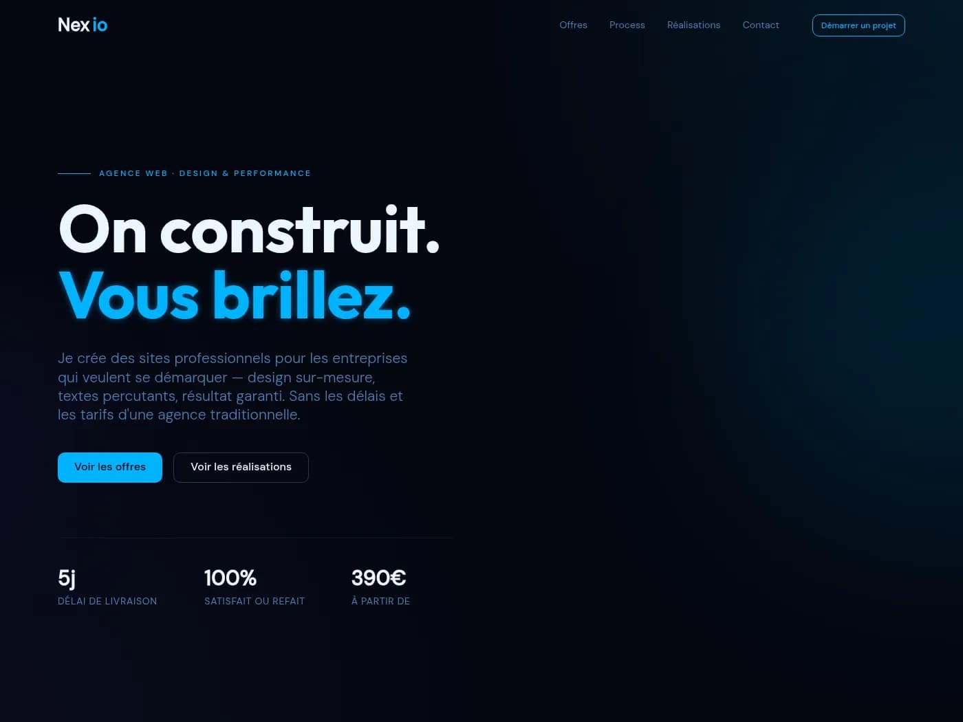 Nexio Web Agency Site