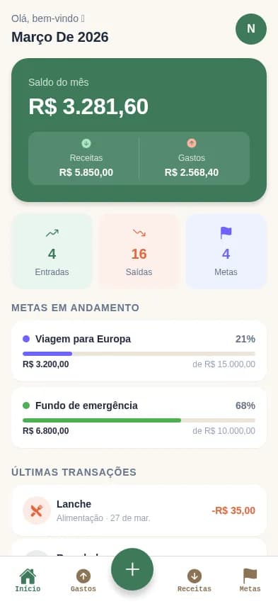 Nexis Finance Tracker