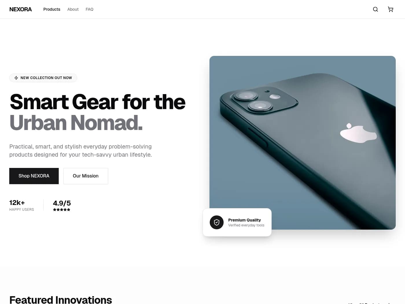 NEXORA AI Webshop