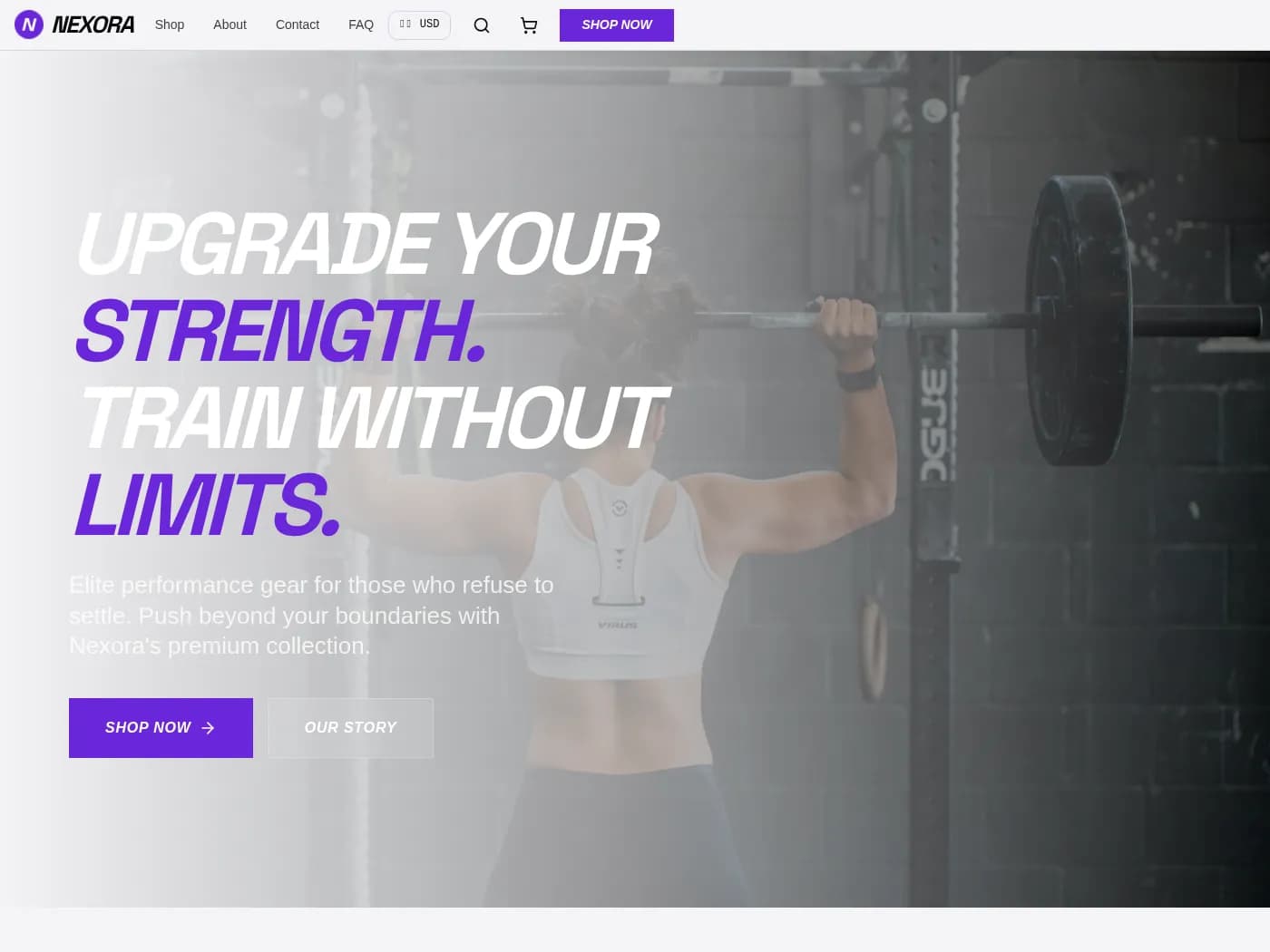 Nexora Fitness Store