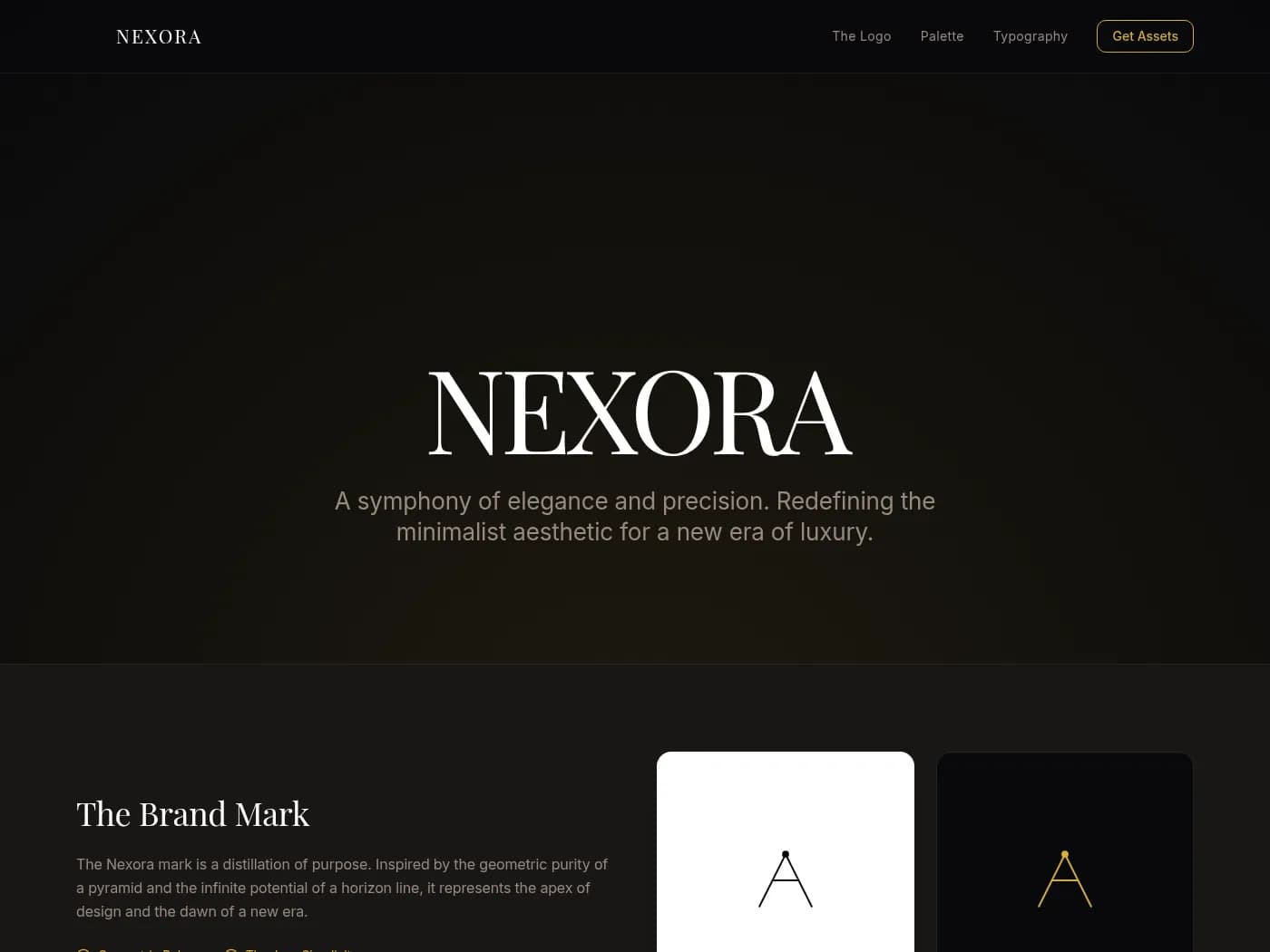 NEXORA Logo Creator