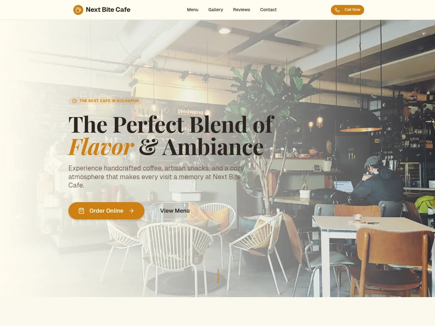 Next Bite PRD Website