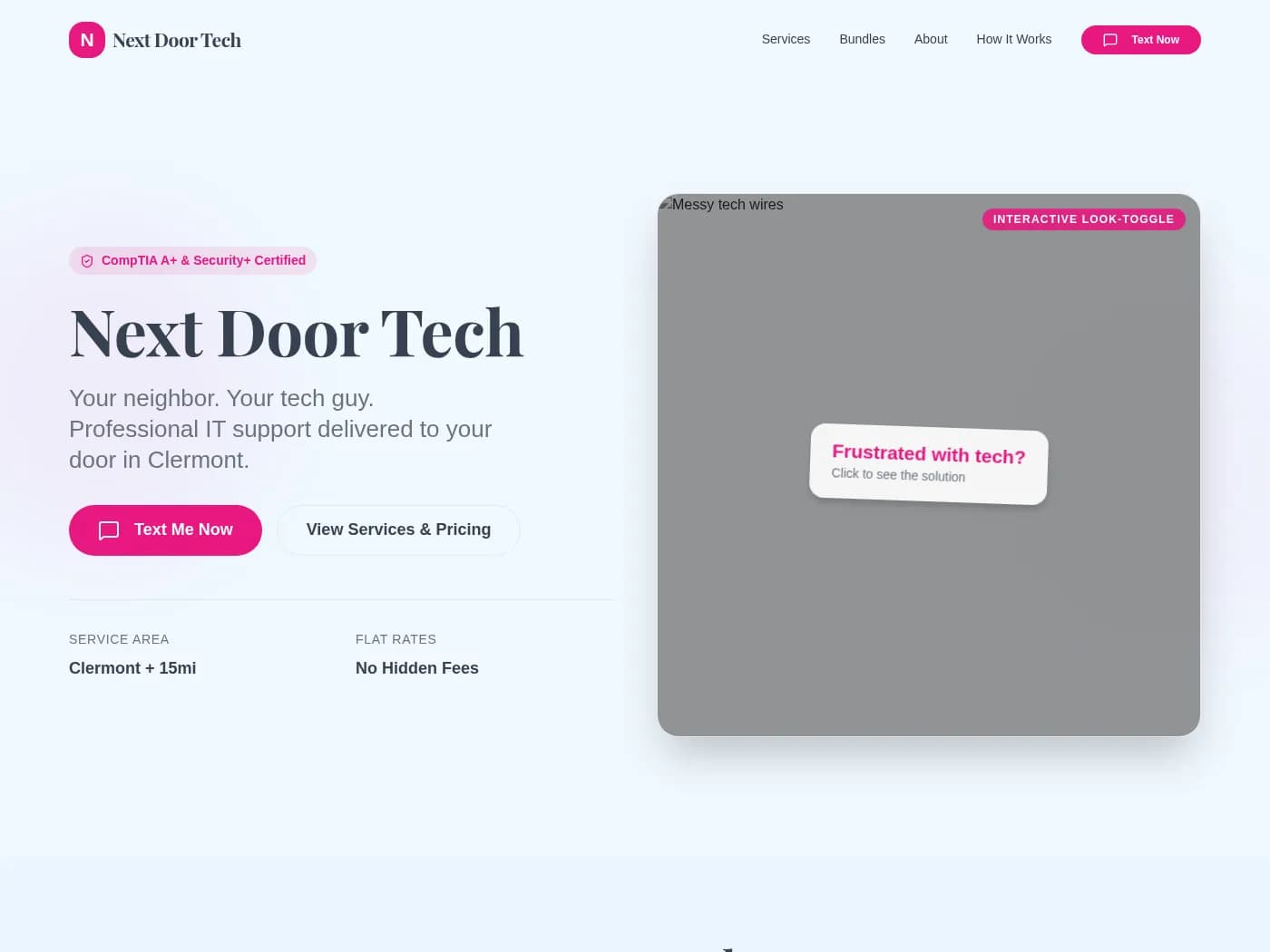 Next Door Tech Site
