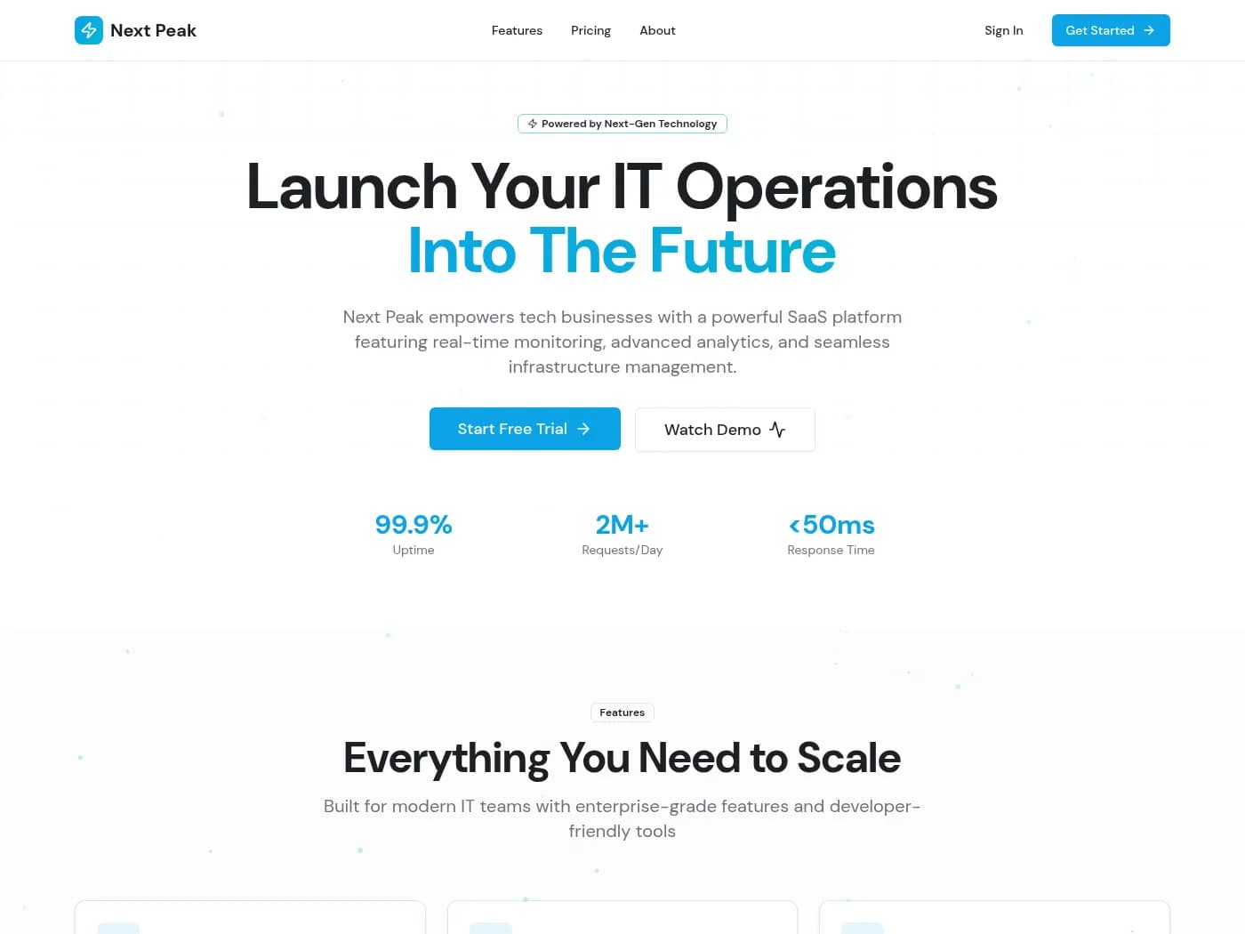 Next Peak SaaS Suite