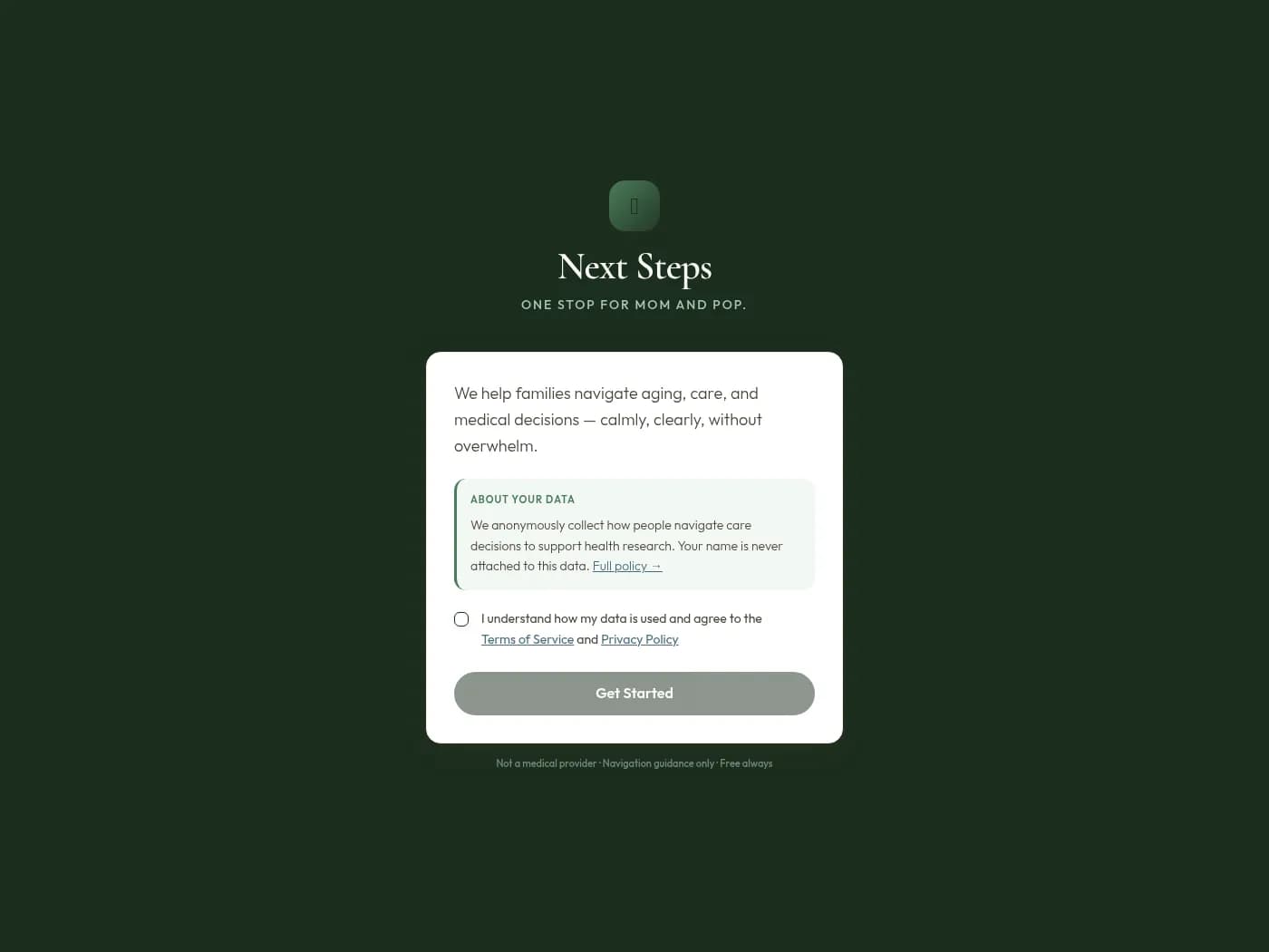 Next Steps: Care Navigation