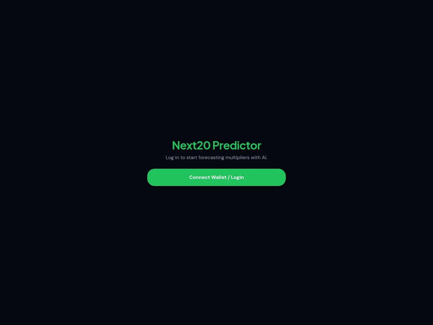 Next20 Predictor