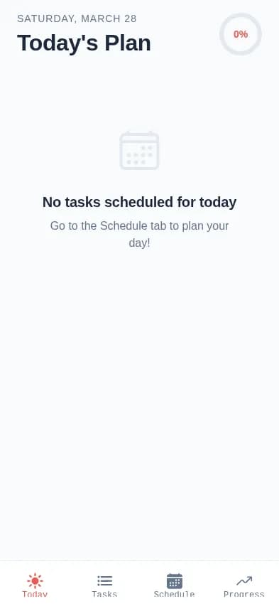 NextDay Task Planner