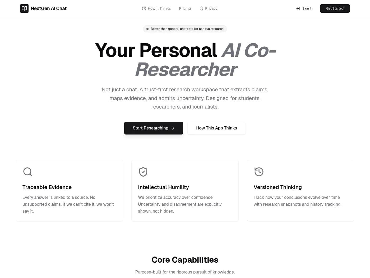 NextGen AI Chat