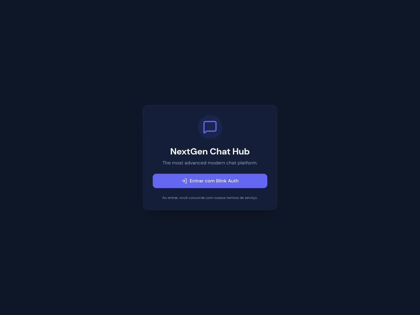 NextGen Chat Hub