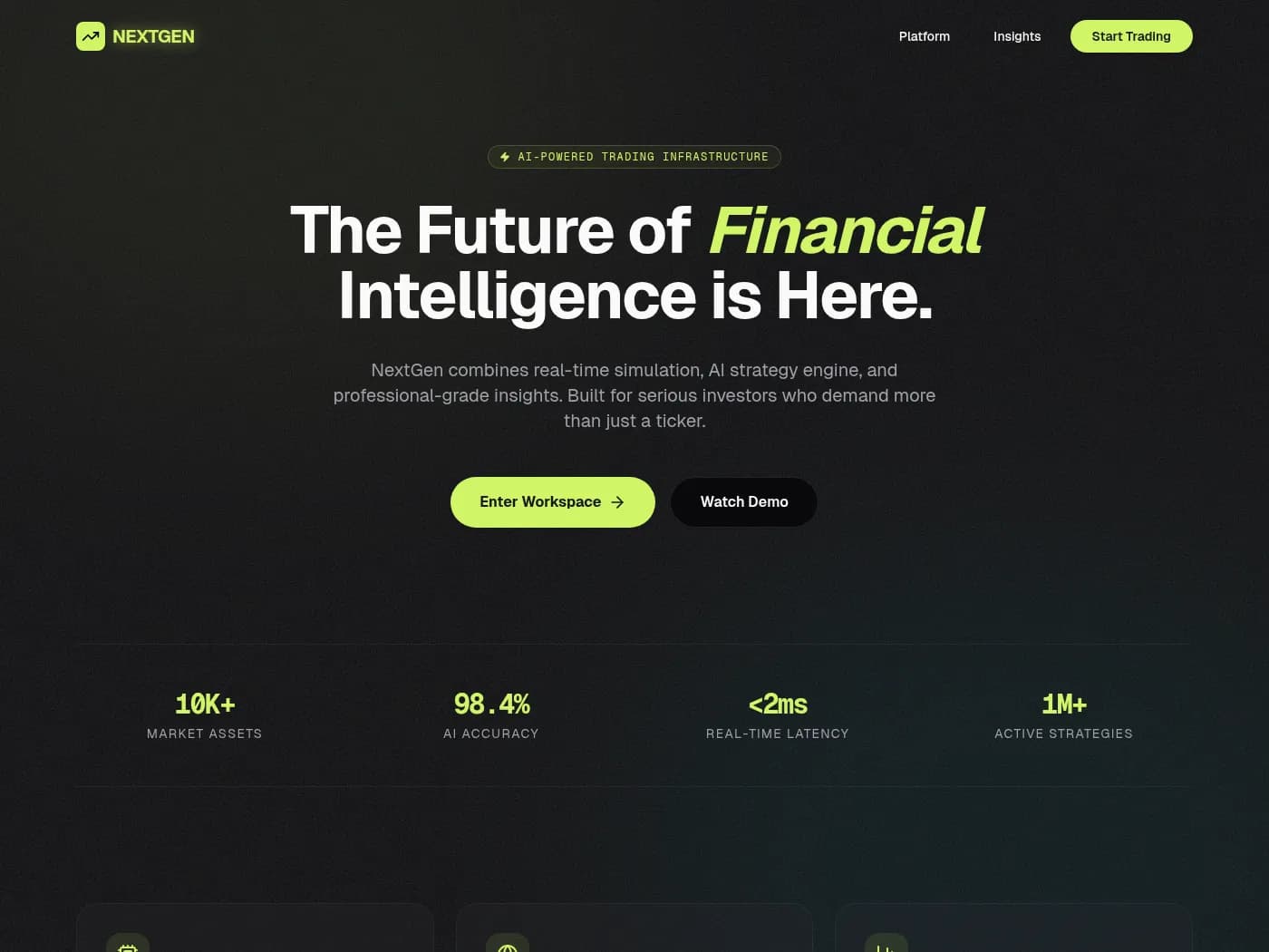 NextGen Stocks Platform