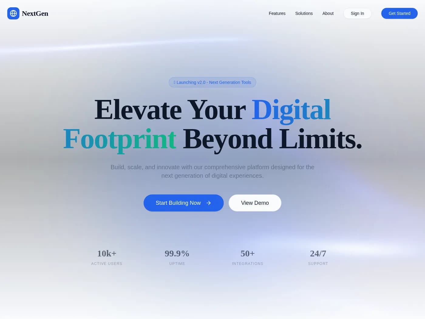 NextGen Web Presence