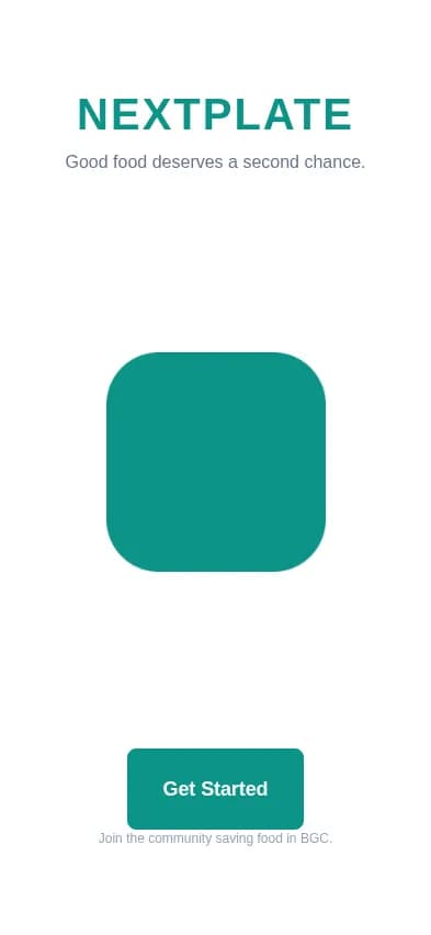 NextPlate Surplus Food App