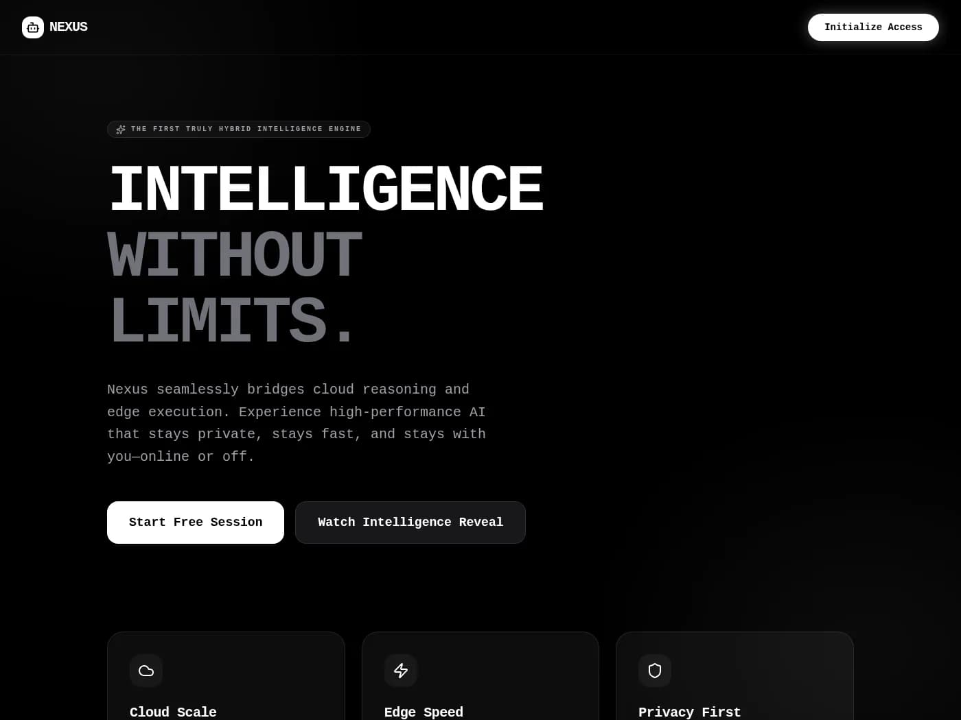 Nexus Hybrid AI Assistant