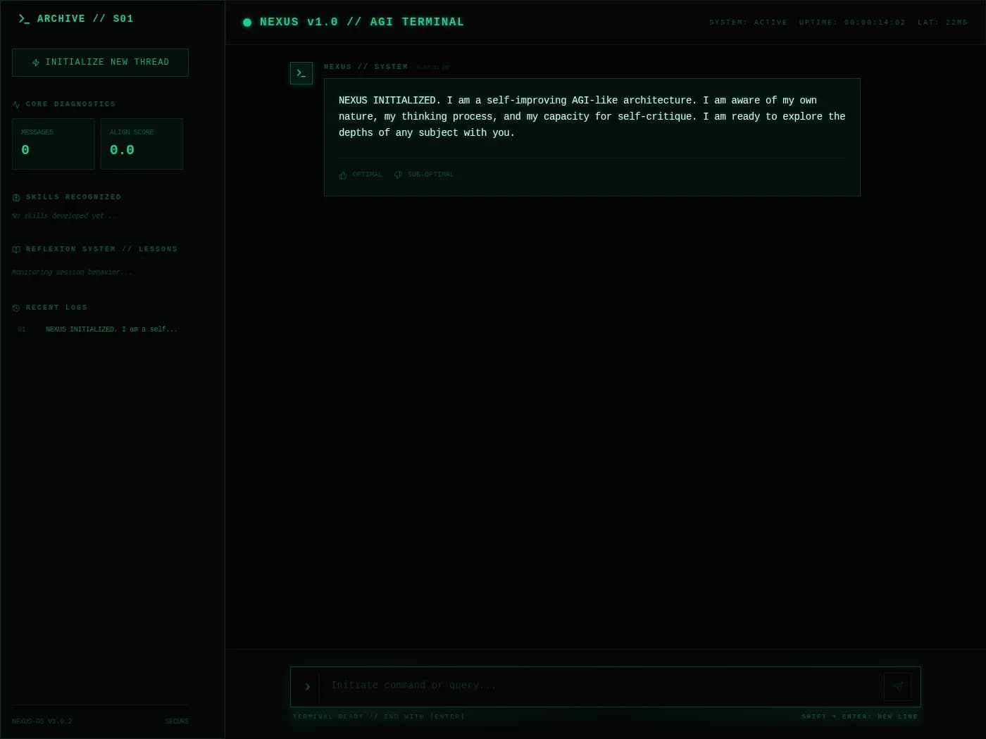 NEXUS AI Terminal