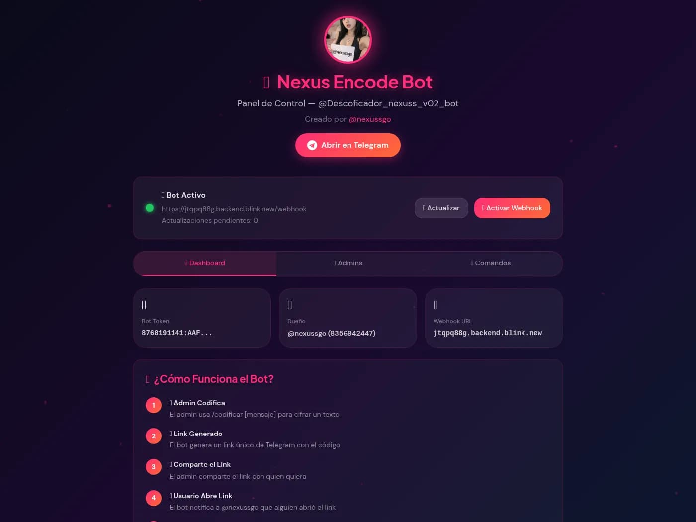 Nexus Encode Bot