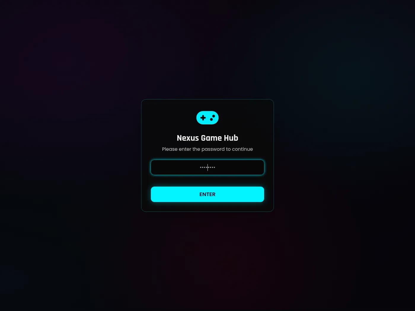 Nexus Game Hub