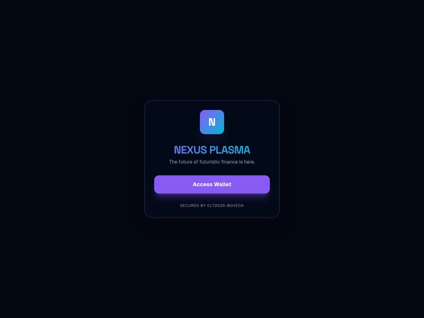 Nexus Plasma Wallet