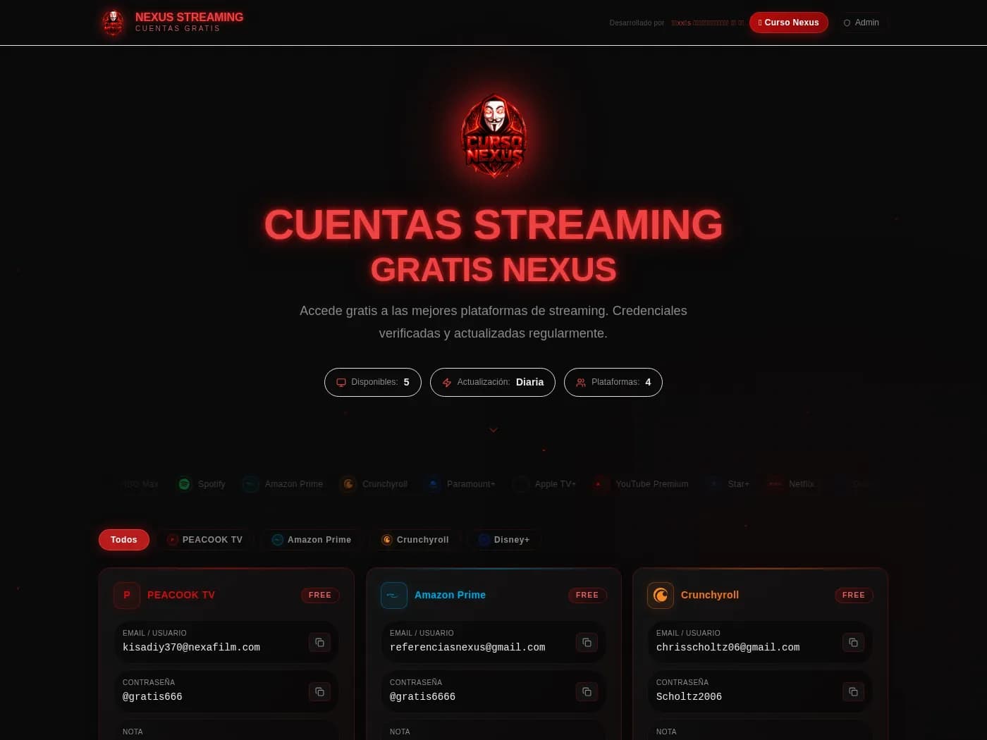 Nexus Streaming Gratis