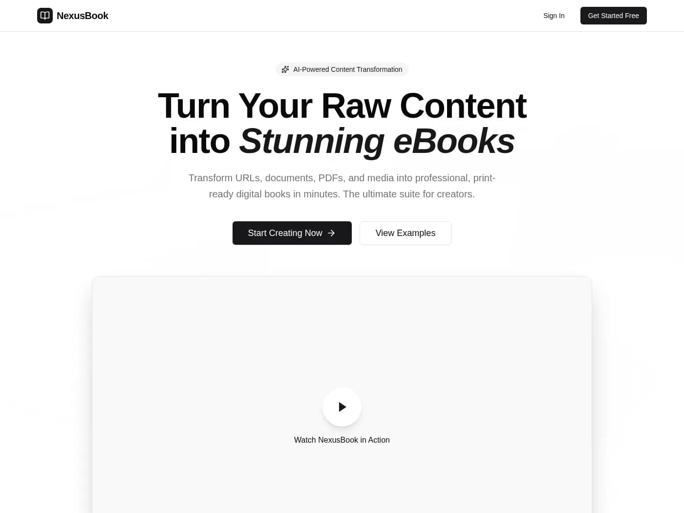 NexusBook Creator Suite