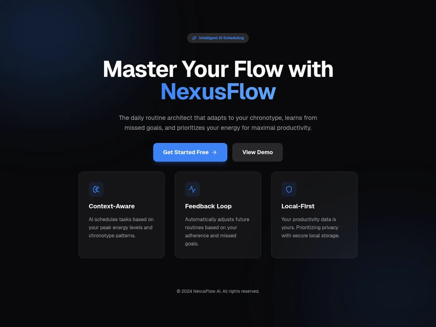 NexusFlow Scheduler