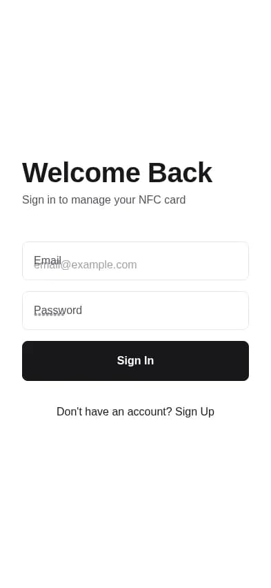 NFC Card Customizer
