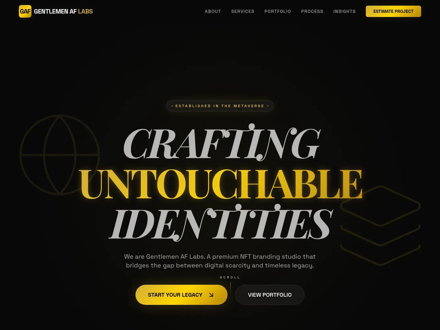 Gentlemen AF Labs Site