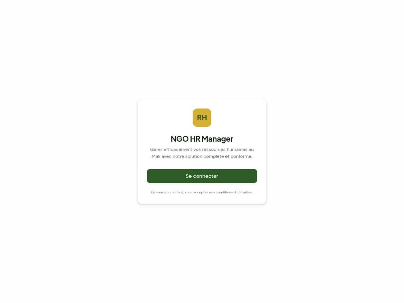 NGO HR Manager