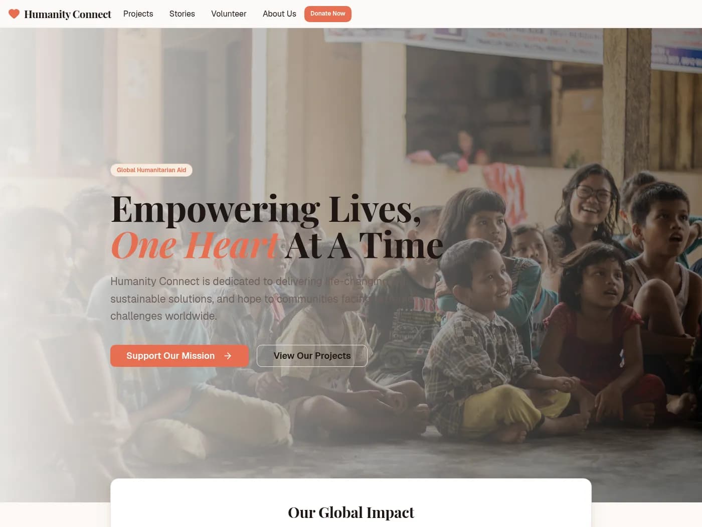 Humanity Connect Site