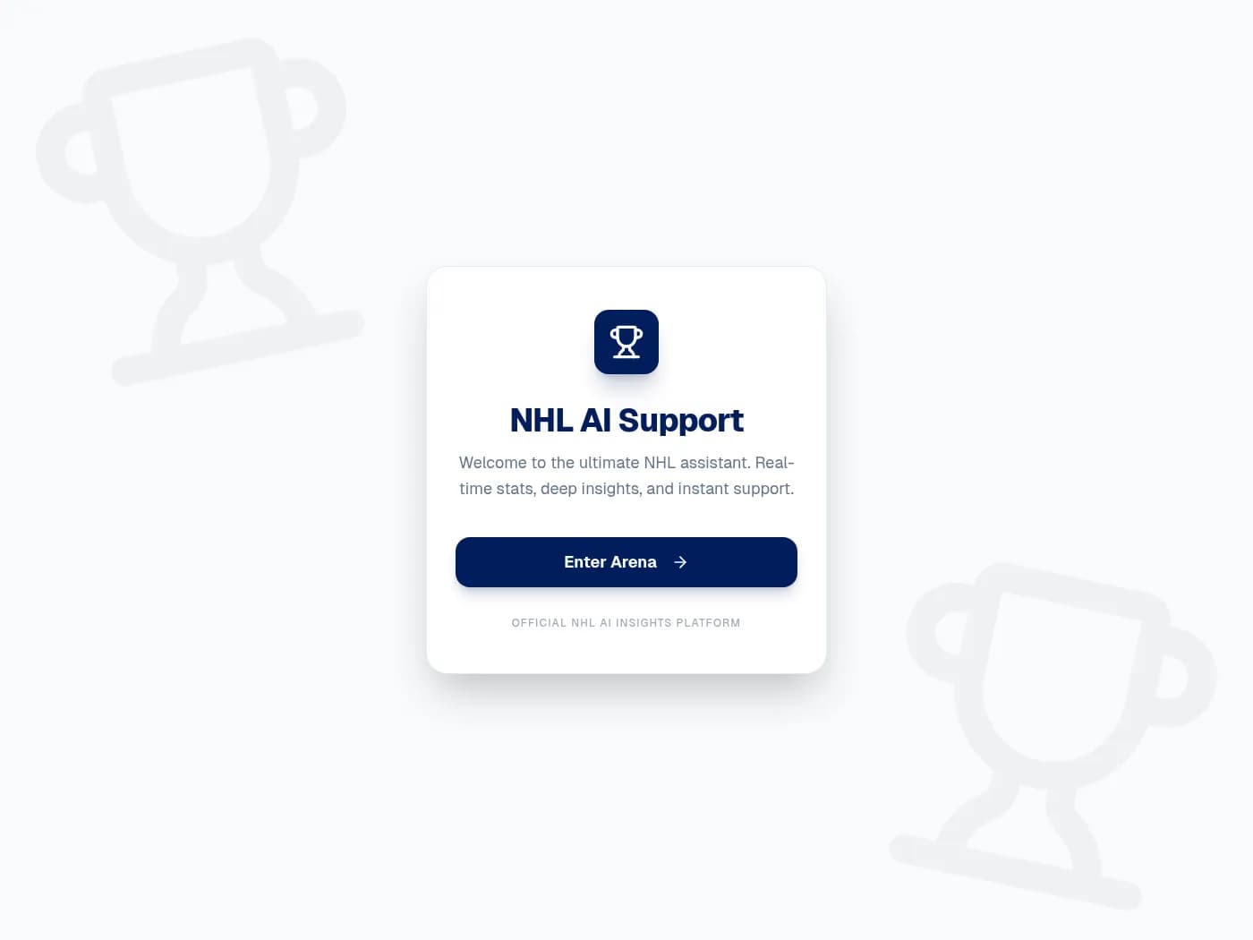 NHL AI Support MCP