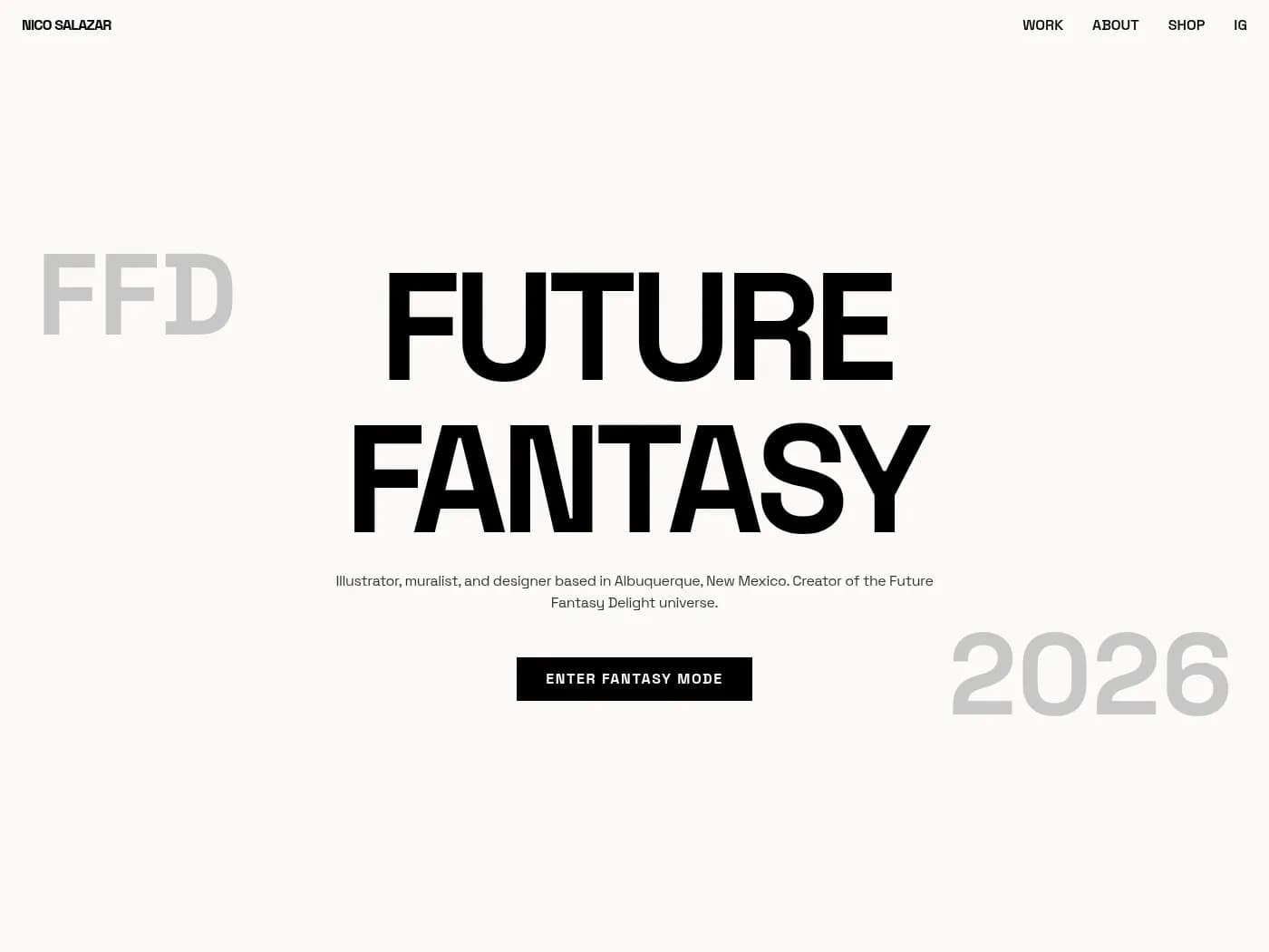 Nico Salazar Webpage