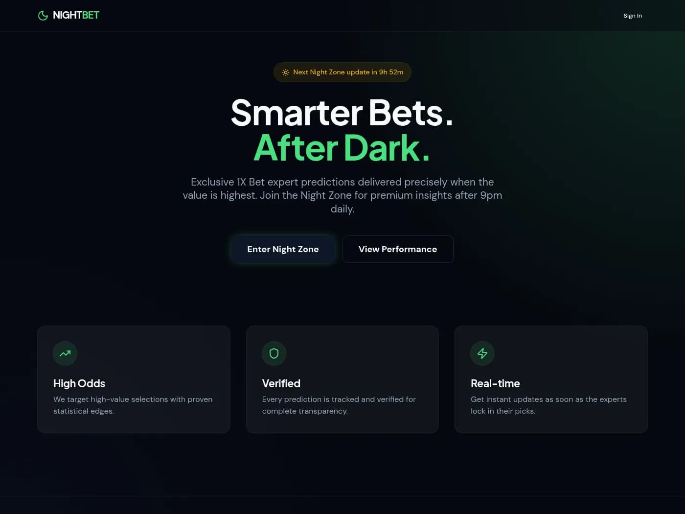 Night Bet Predictor
