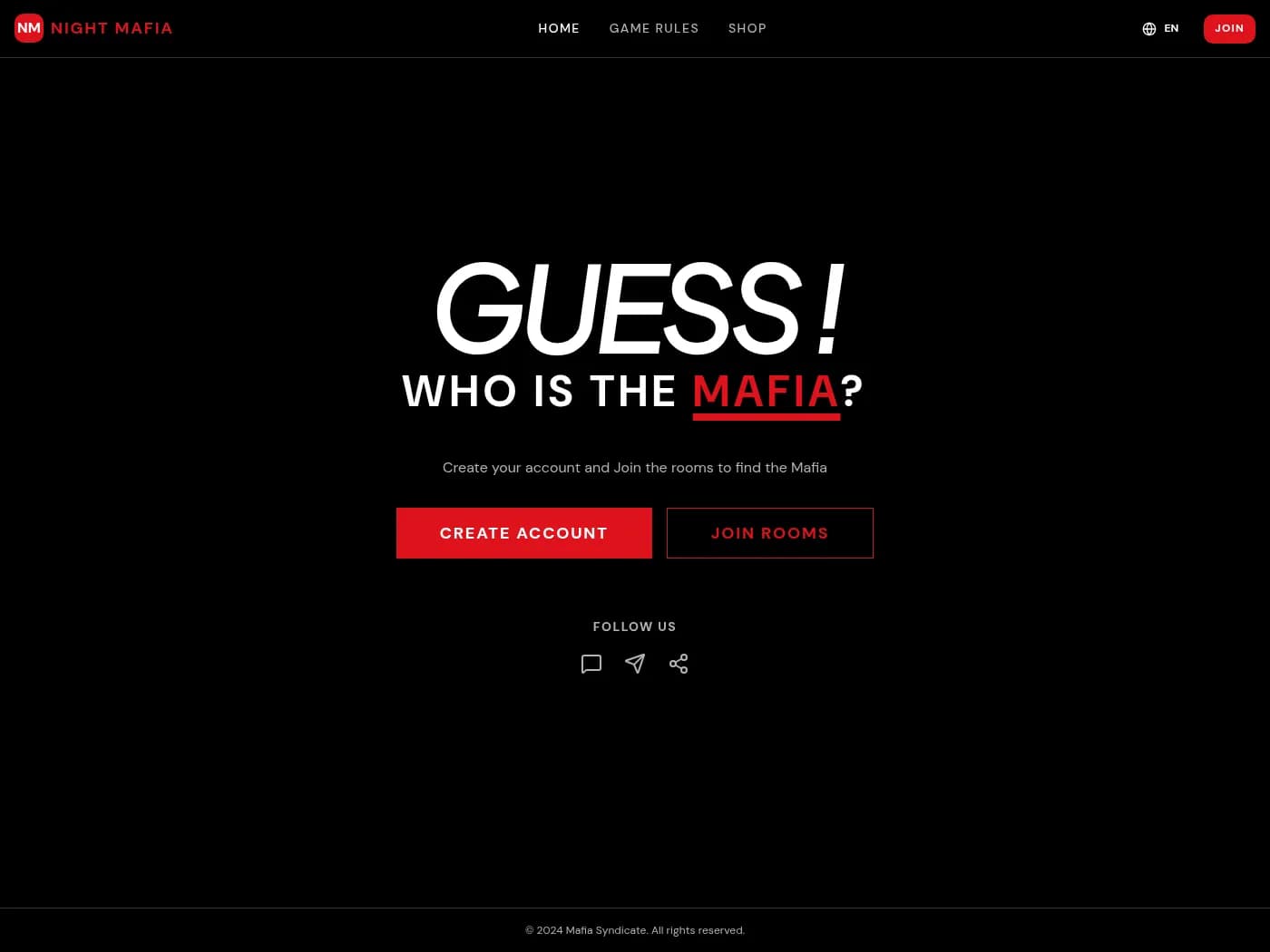 Night Mafia Online Game