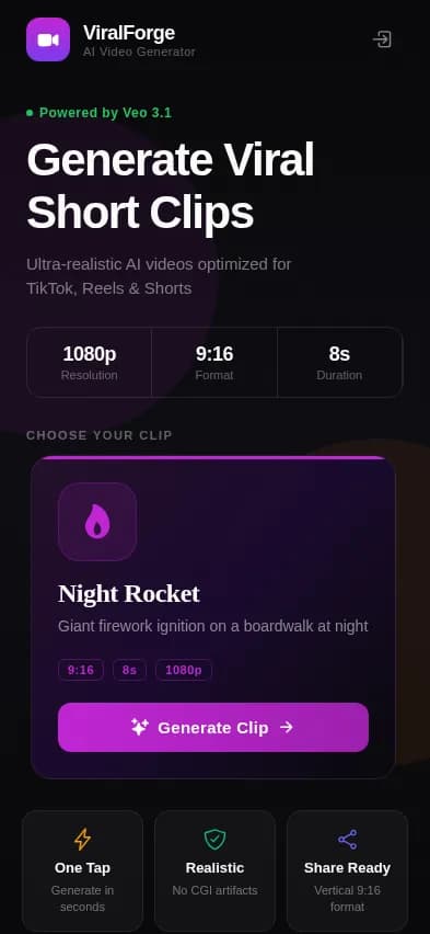 Viral Night Rocket Video