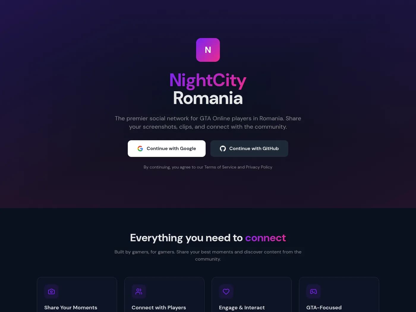 NightCity Romania Social