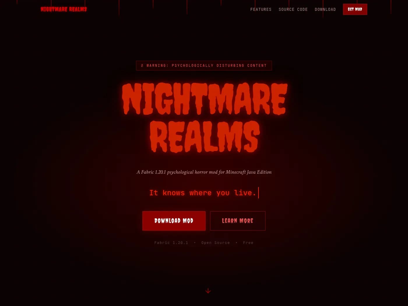 Nightmare Realms Mod