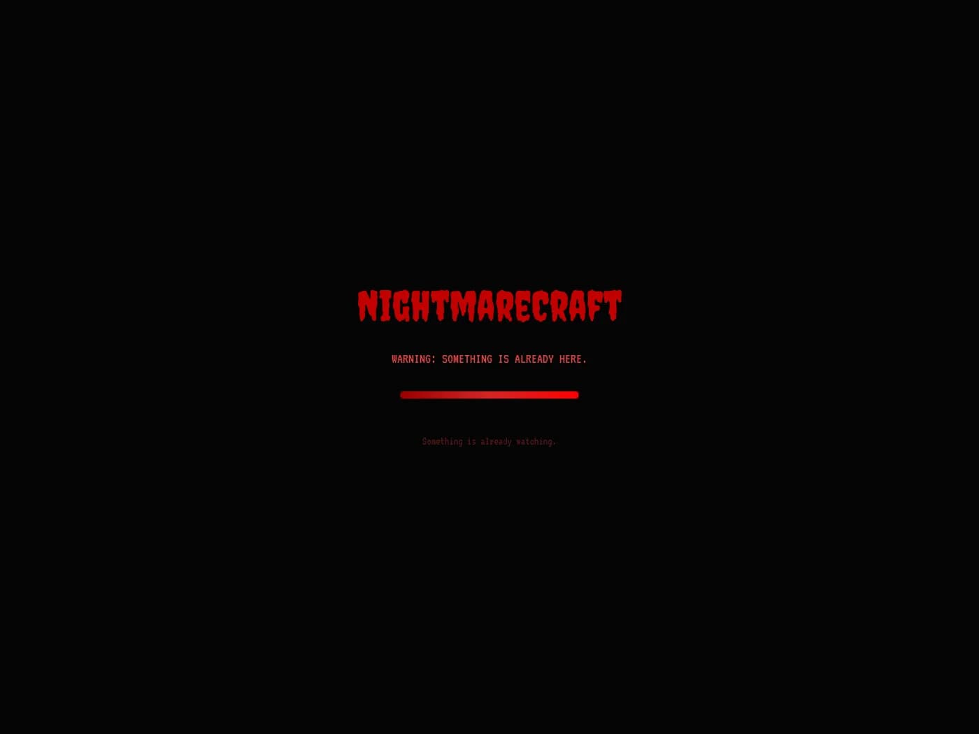 NightmareCraft AI Horror Mod