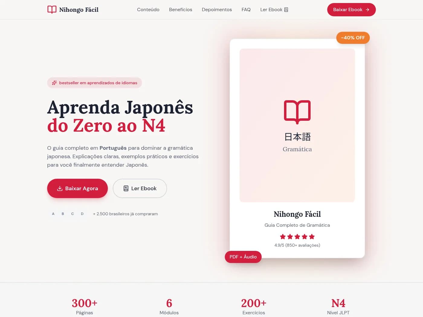 Nihongo Fácil Ebook