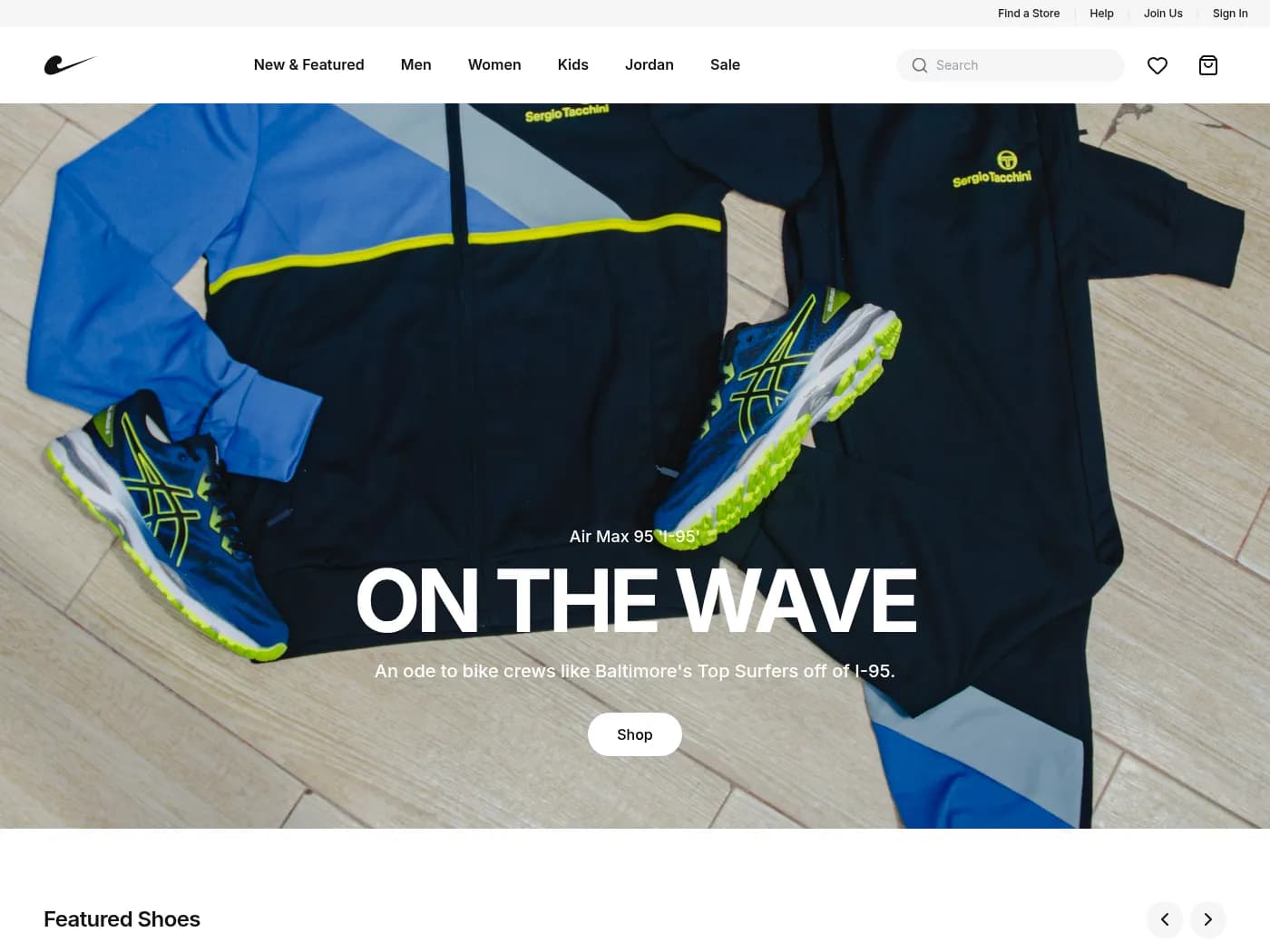 Nike Clone Site