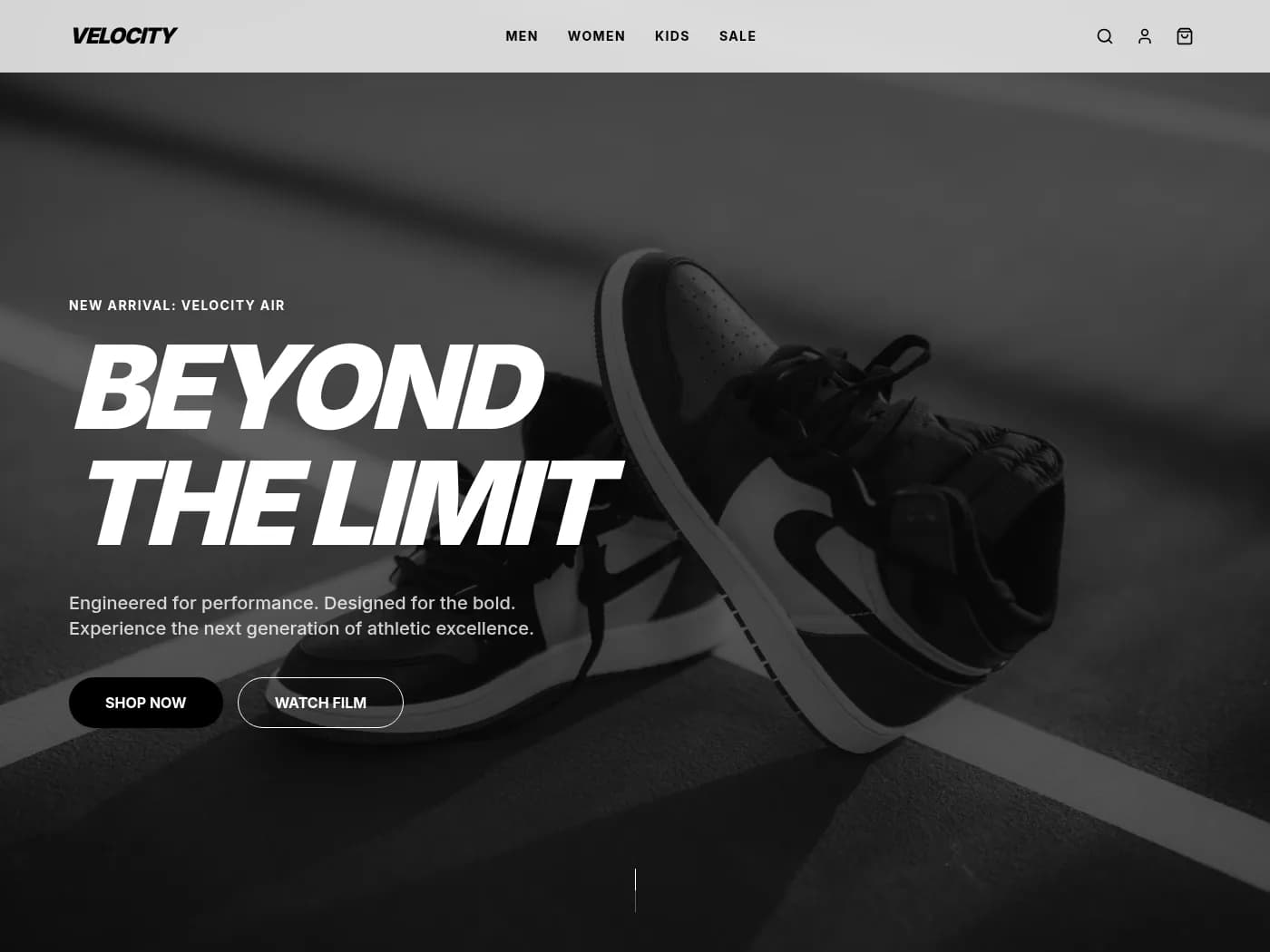 Nike-Style Clothing Store