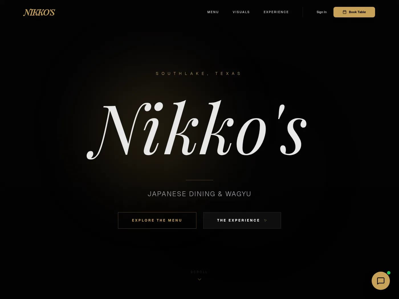 Nikko's Japanese Dining Site