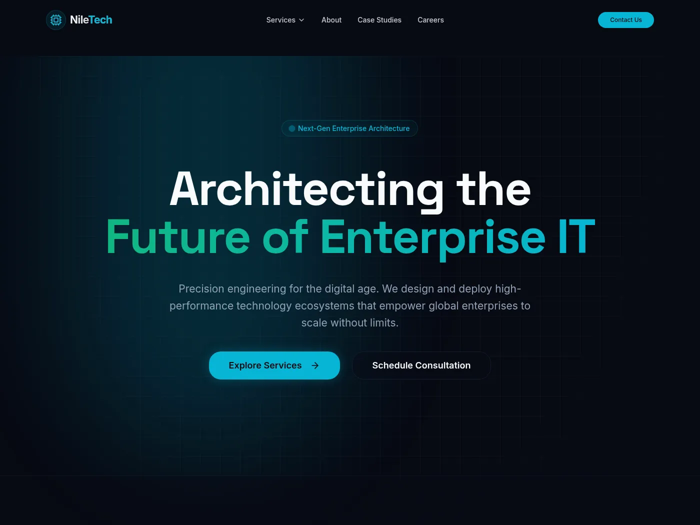 NileTech Elite Website