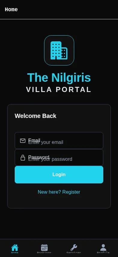 The Nilgiris Villa Portal