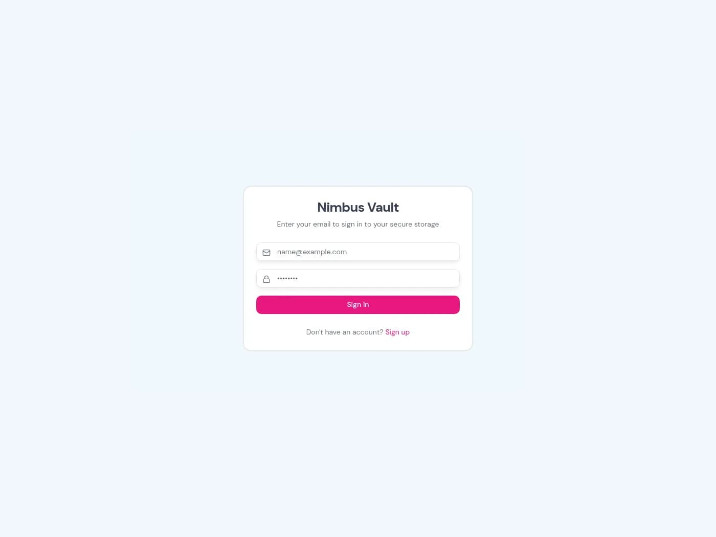 Nimbus Cloud Vault