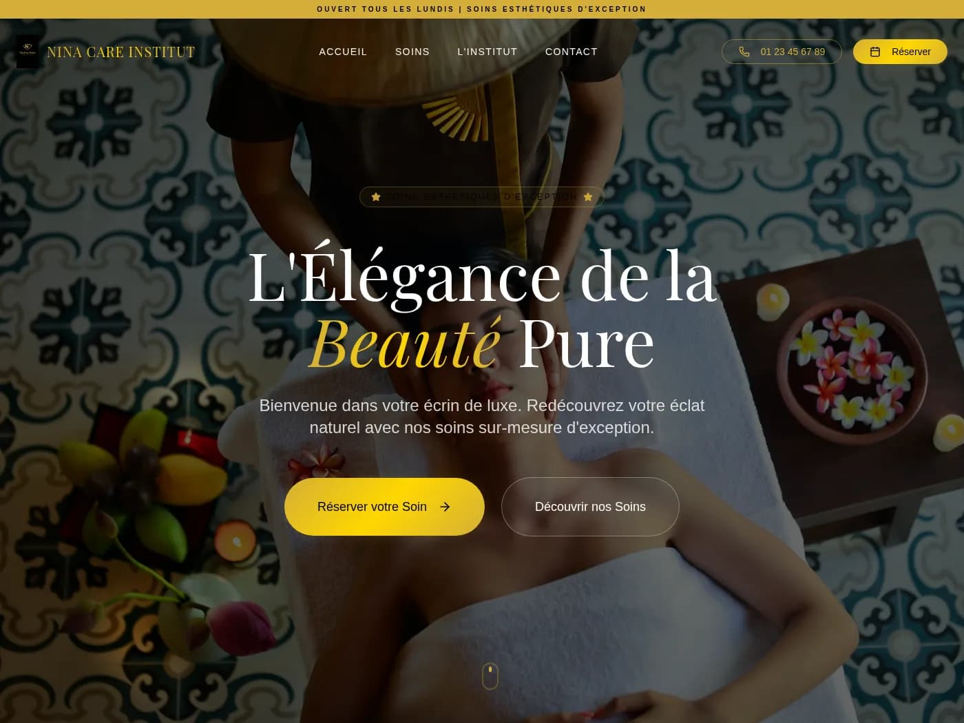 NiNA CARE Institut Site