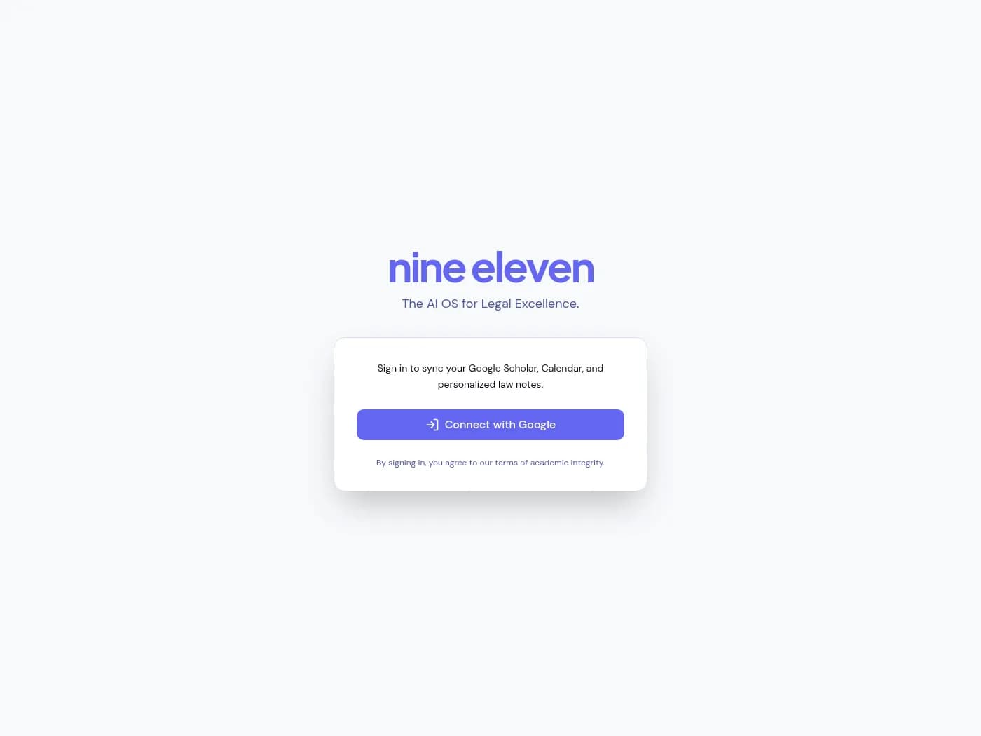 Nine Eleven Study OS