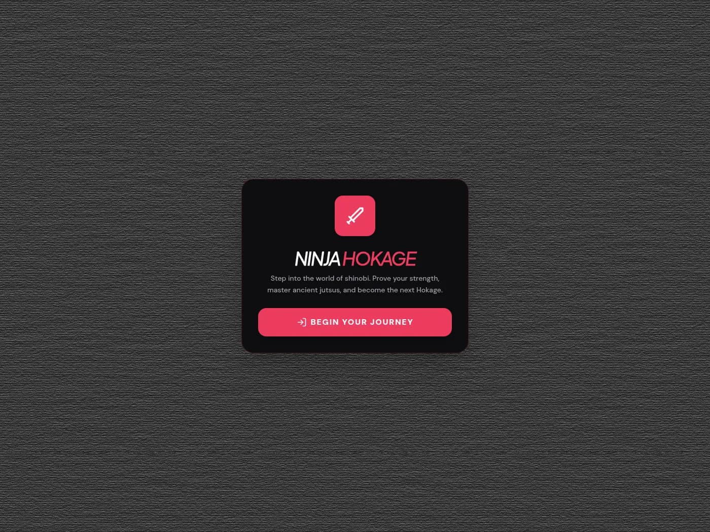 Ninja Hokage Game