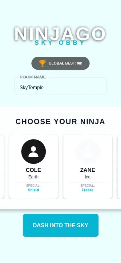 Ninjago Sky Obby