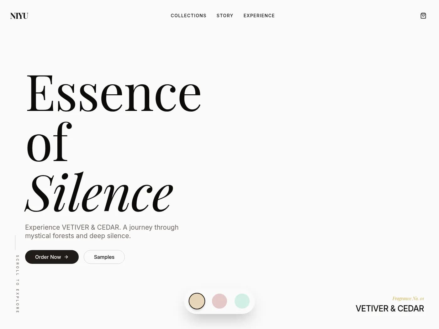 NIYU Perfume 3D Experience