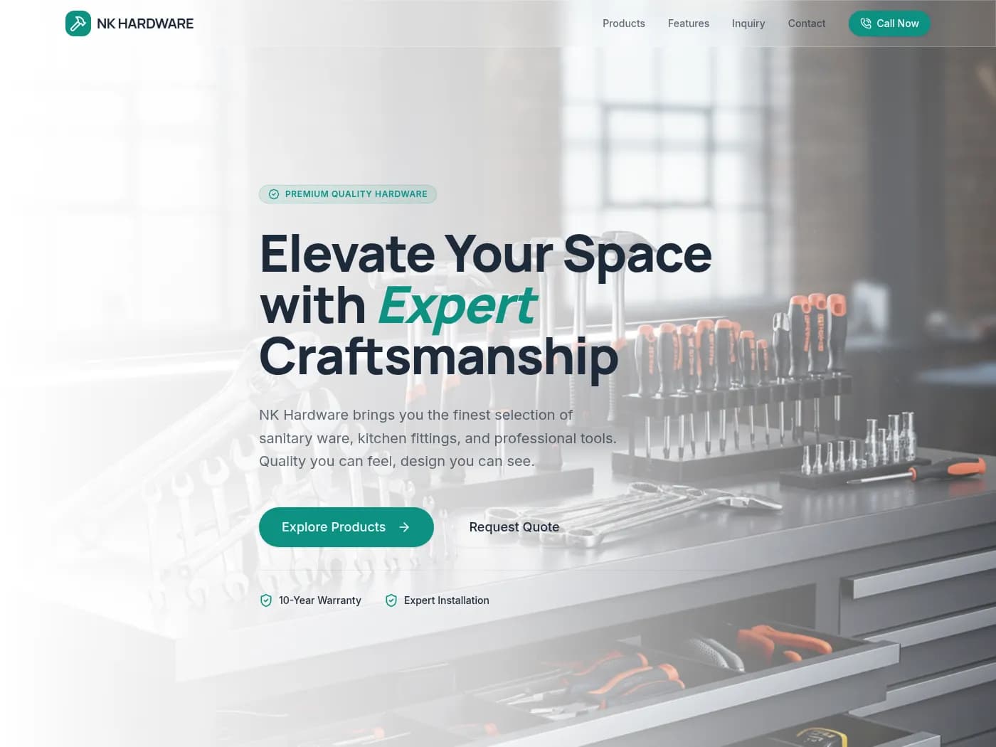 NK Hardware Site